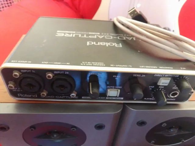 "interface de audio roland" no Brasil