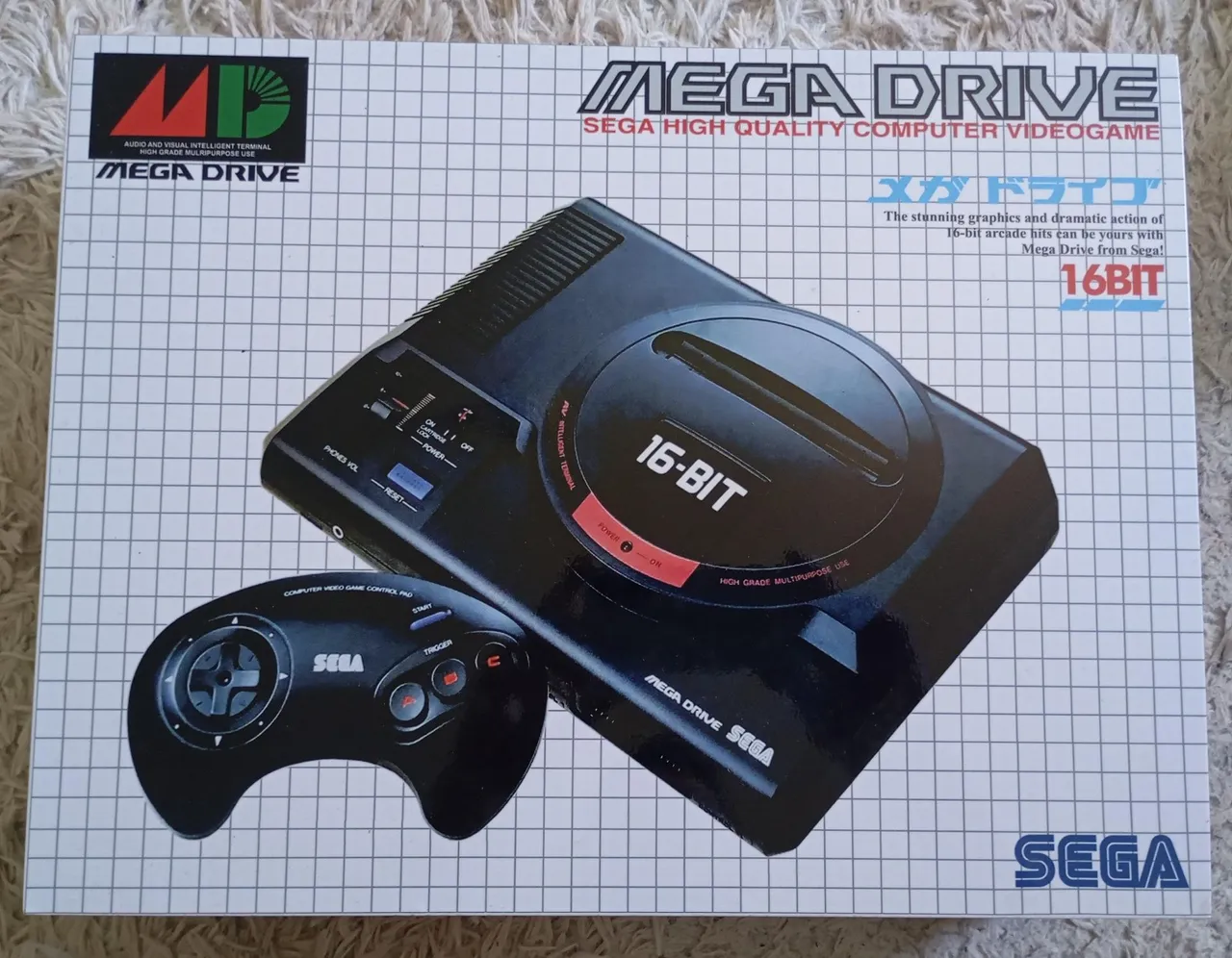"mega drive" - Consoles de Vídeo Game no Brasil
