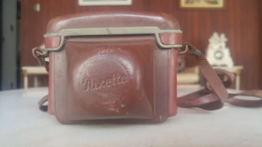 Câmera Fotográfica Paxete Braum Alemã Raridade Ler a Descritiva no ...