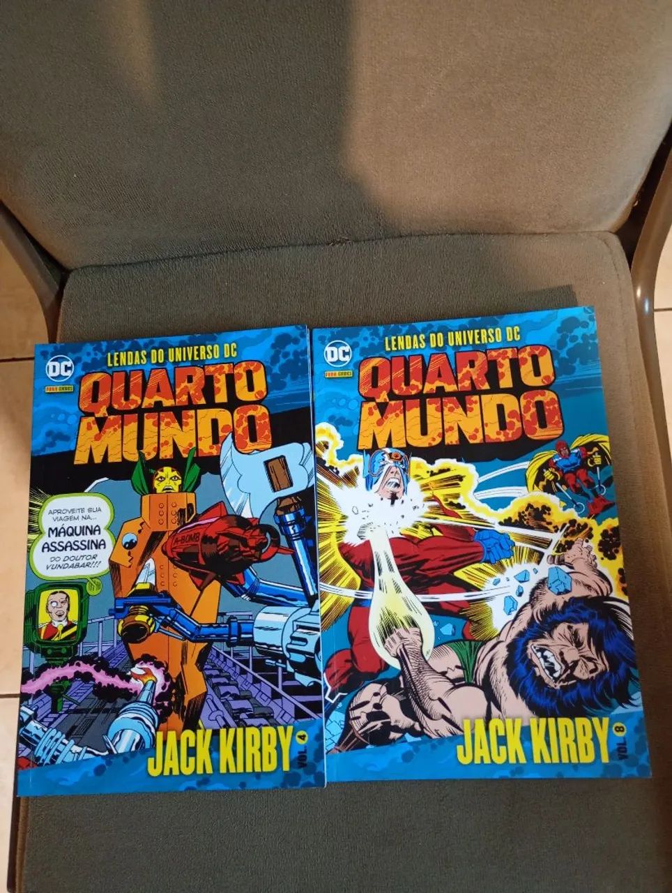HQ Lendas do Universo, Quarto Mundo, roteiro do genial Jack Kirby, 9 ...
