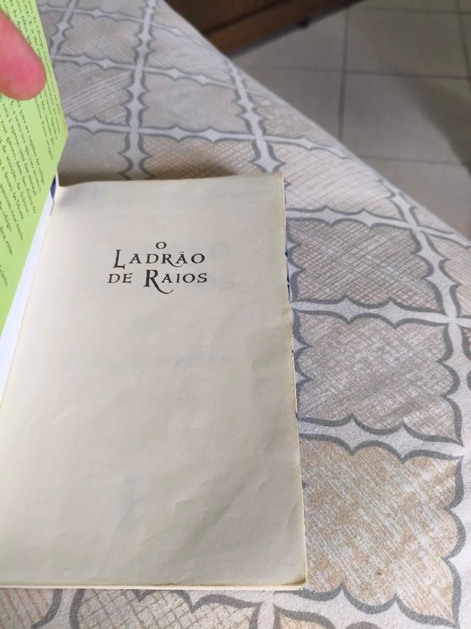 Livro Percy Jackson e os olimpianos, O ladrão de raios de Rick Riordan ...