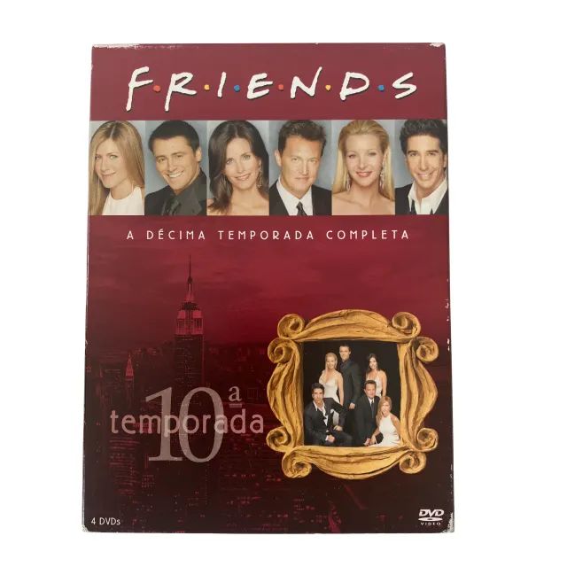 DVD Friends Temporada 10 Completa Original - Físico - 4 DVDs - CDs ...