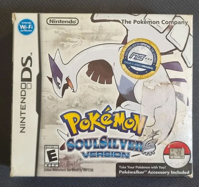 "pokemon soul silver" no Brasil