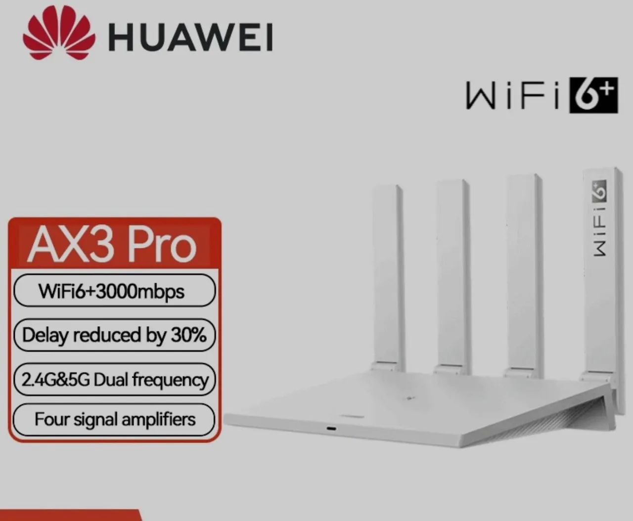 "huawei ax3 pro" no Brasil