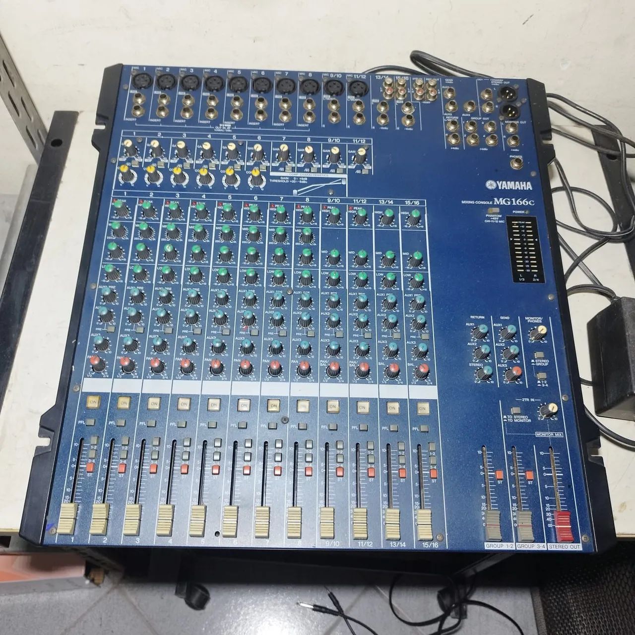 Mesa de Som Yamaha MG166 C - Aparelhos de Som - Parque Residencial ...