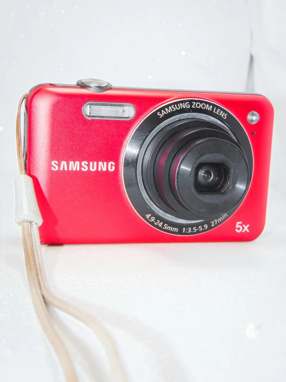 Câmera digital Samsung ES73 com lente Samsung Zoom Lens 12.2 mpx ...