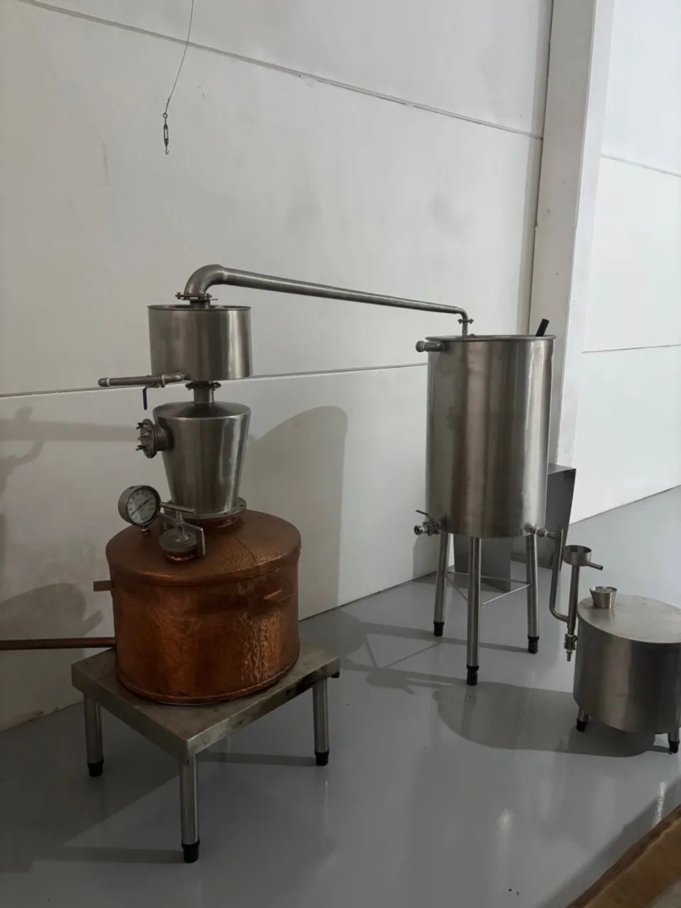 Alambique de cobre completo (gin/cachaca) - Máquinas para produção ...
