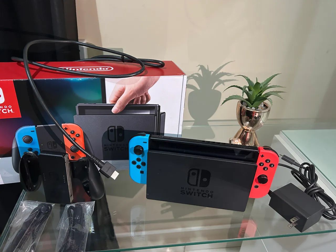 **Último Preço** Nintendo Switch V1 Seminovo + card SD de 32gb ...
