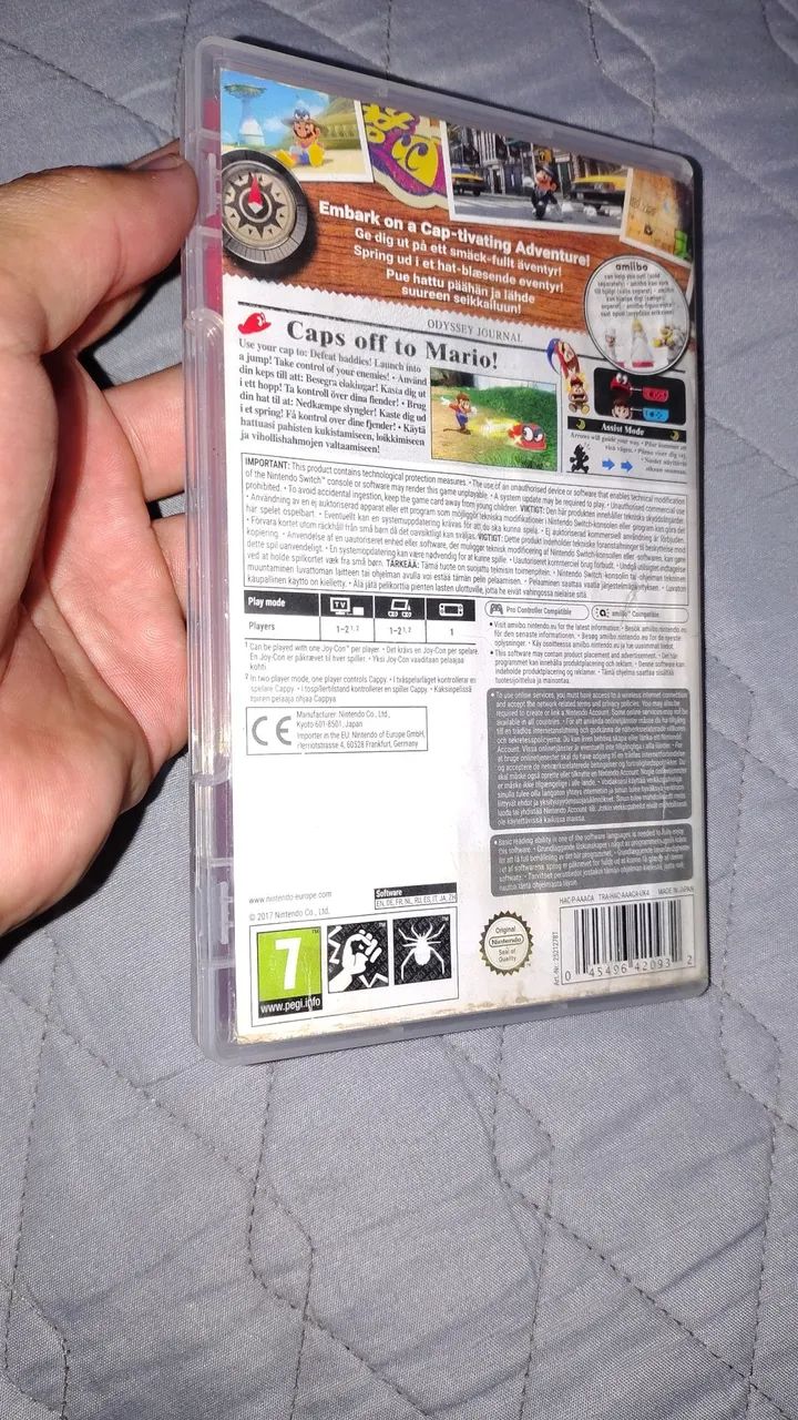 Mario Odyssey e Pokémon Shield (sem capa) - Jogos de Vídeo Game ...