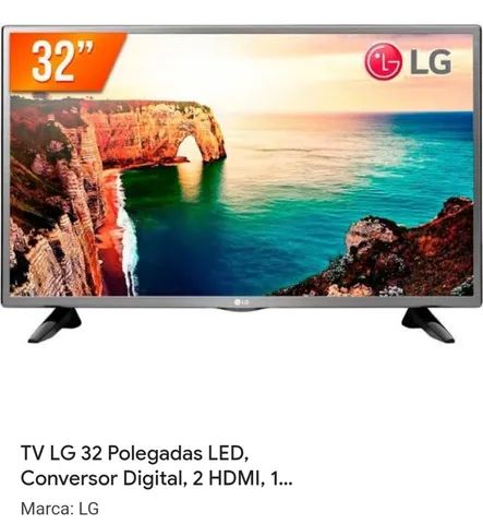 "tela led 32 polegadas" no Brasil