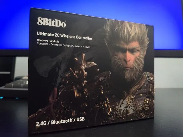 Controle Sem Fio 8BitDo Ultimate 2C Black Myth: Wukong Lacrado ...