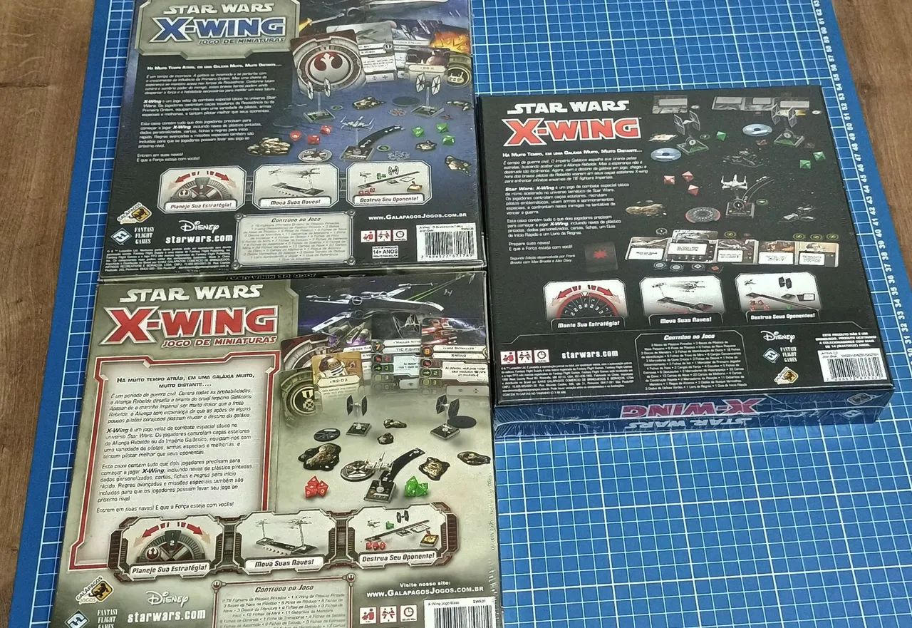 Star Wars X-wing KIT DE CORE SETS: X-wing 1.0 + O Despertar da Força ...