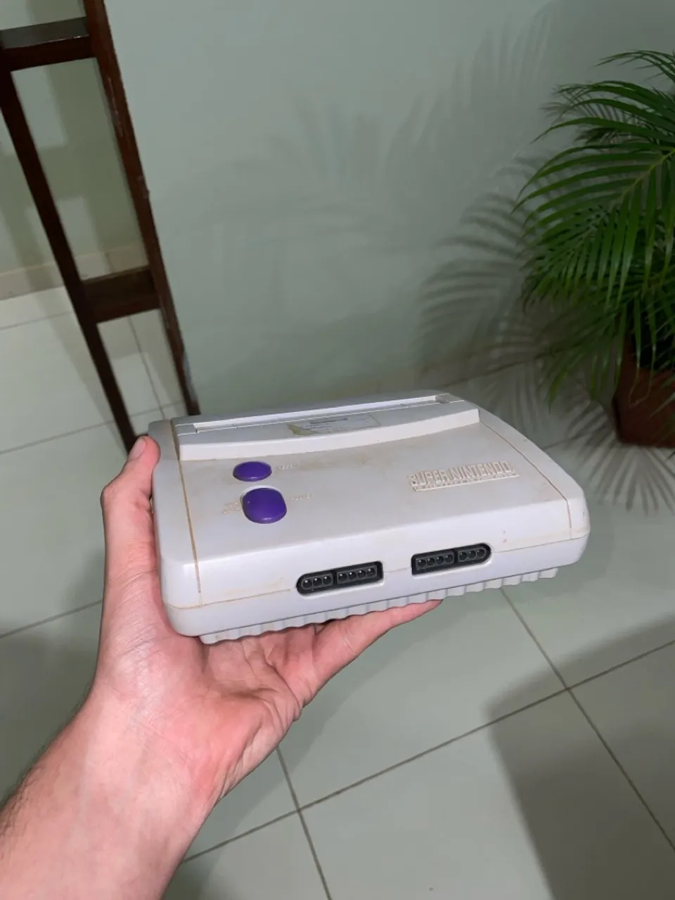 "super nintendo antigo" no Brasil
