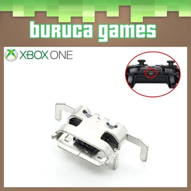 Conector de carga Micro USB para controle de XBOX One - Peças e ...