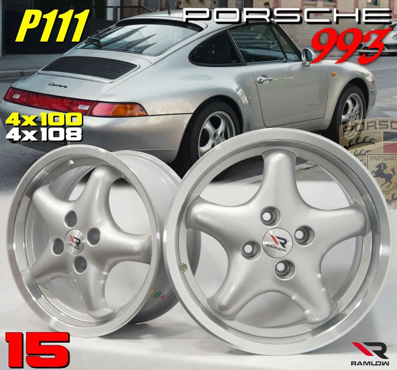 Rodas Porsche 993 15 polegadas - Carros, vans e utilitários - Jardim Caravelas, São Paulo ...