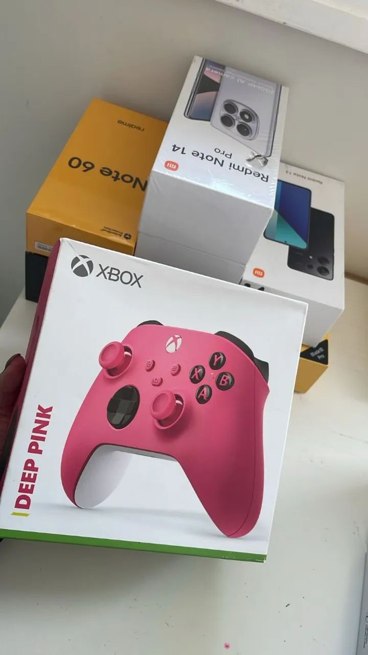 Controle XBOX ROSA sem fio bluetooth Original Novo e Lacrado - Peças e ...