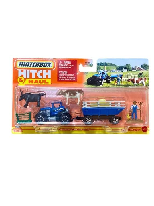 Matchbox Hitch Haul Mbx Farm Trailer 1:64 - Hobbies e coleções ...