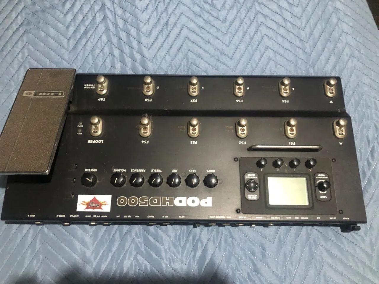 Pedaleira Line 6 POD HD500 - Instrumentos musicais - Rio Claro ...