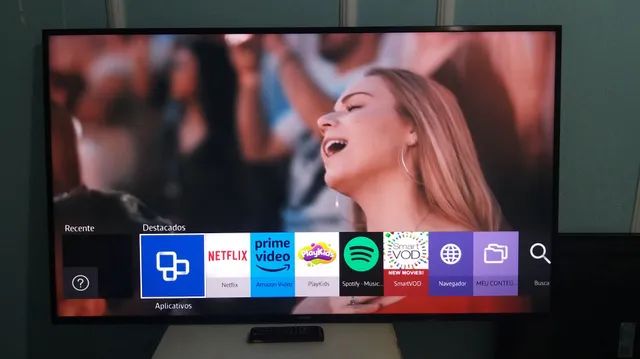 "smart tv samsung 55 polegadas 4k" no Brasil