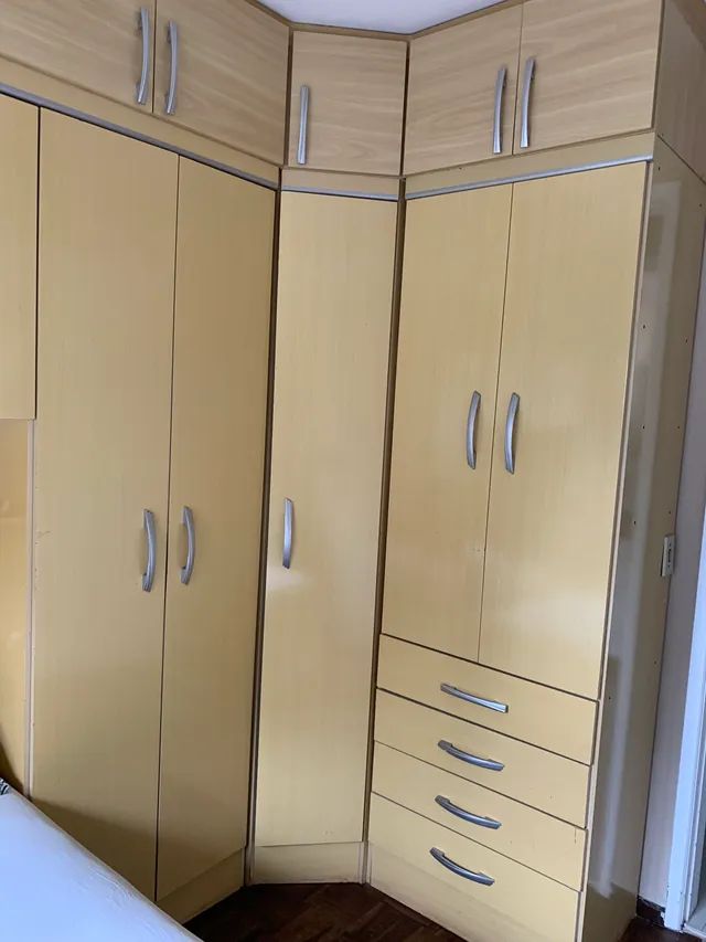 Guarda Roupa Solteiro com maleiro - Armários e Guarda-Roupas - Boa ...