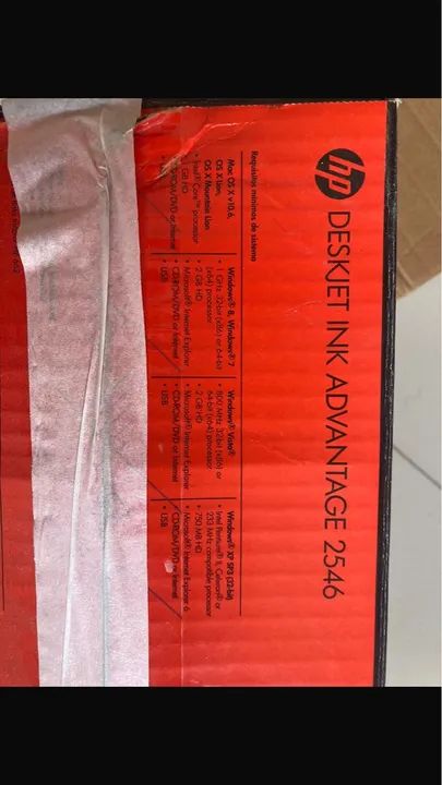 HP Deskjet Ink Advantage 2546 - Impressora Jato de Tinta - Computadores ...