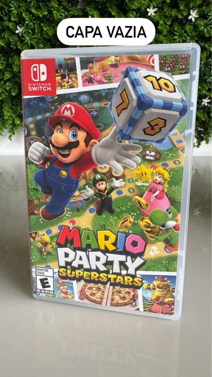Capa vazia de Mario party superstars - Peças e Acessórios de Vídeo Game ...