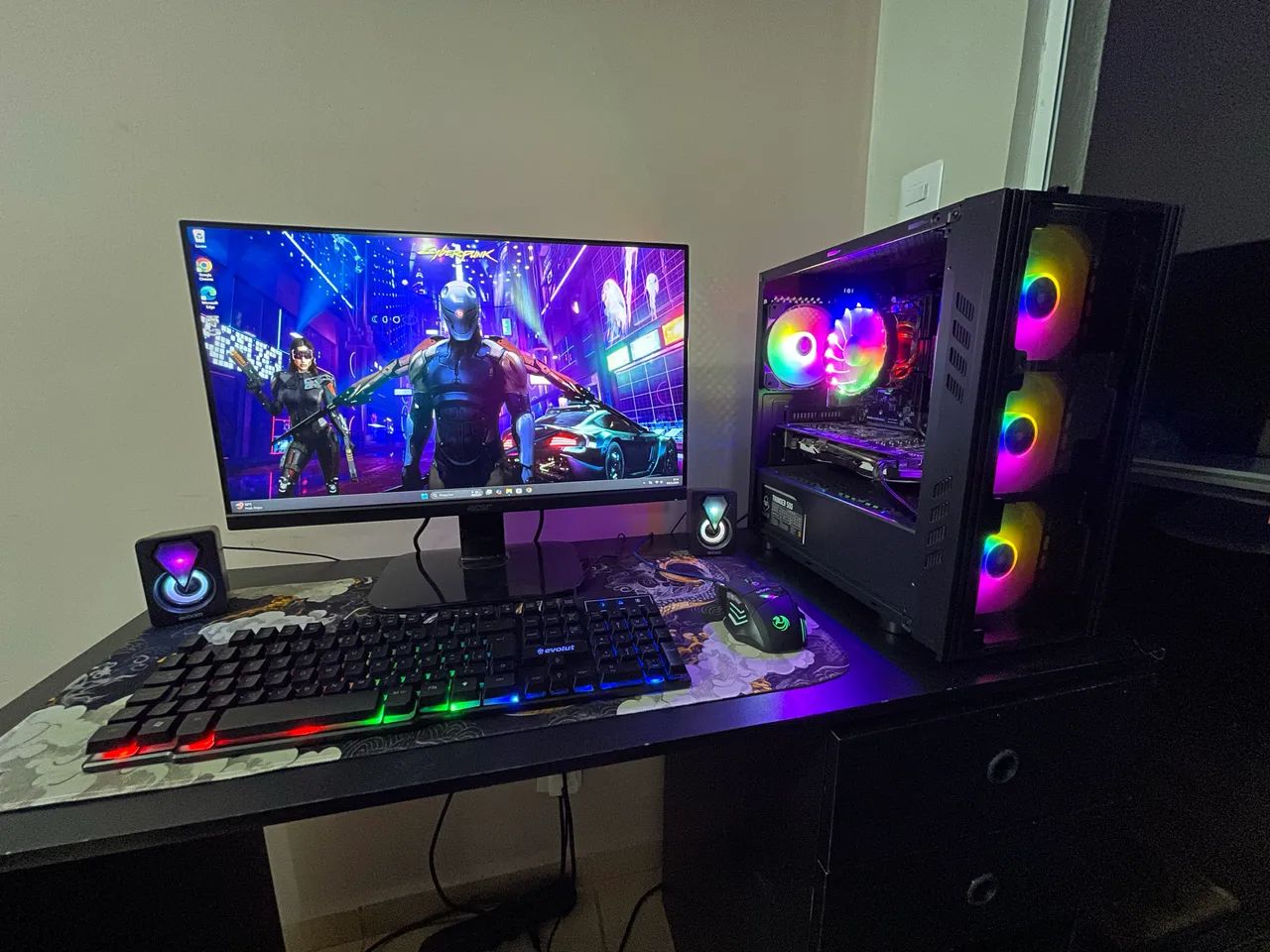 PC GAMER COMPLETO!! Ryzen 5 5500 | RX 580 | 16GB RAM | SSD 500gb ...