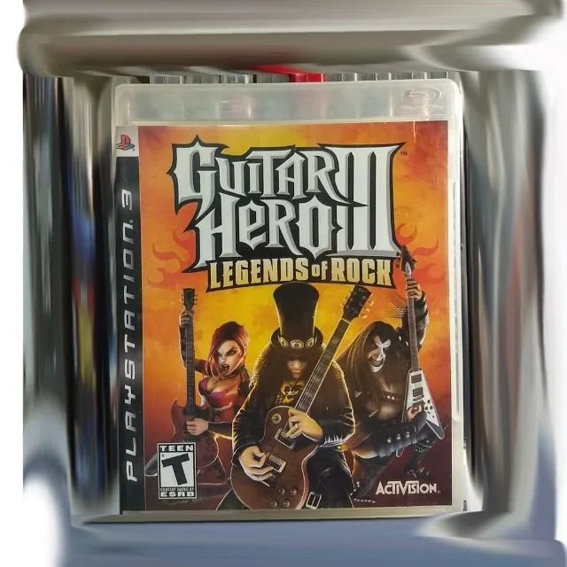 "guitar hero iii ps3" no Brasil