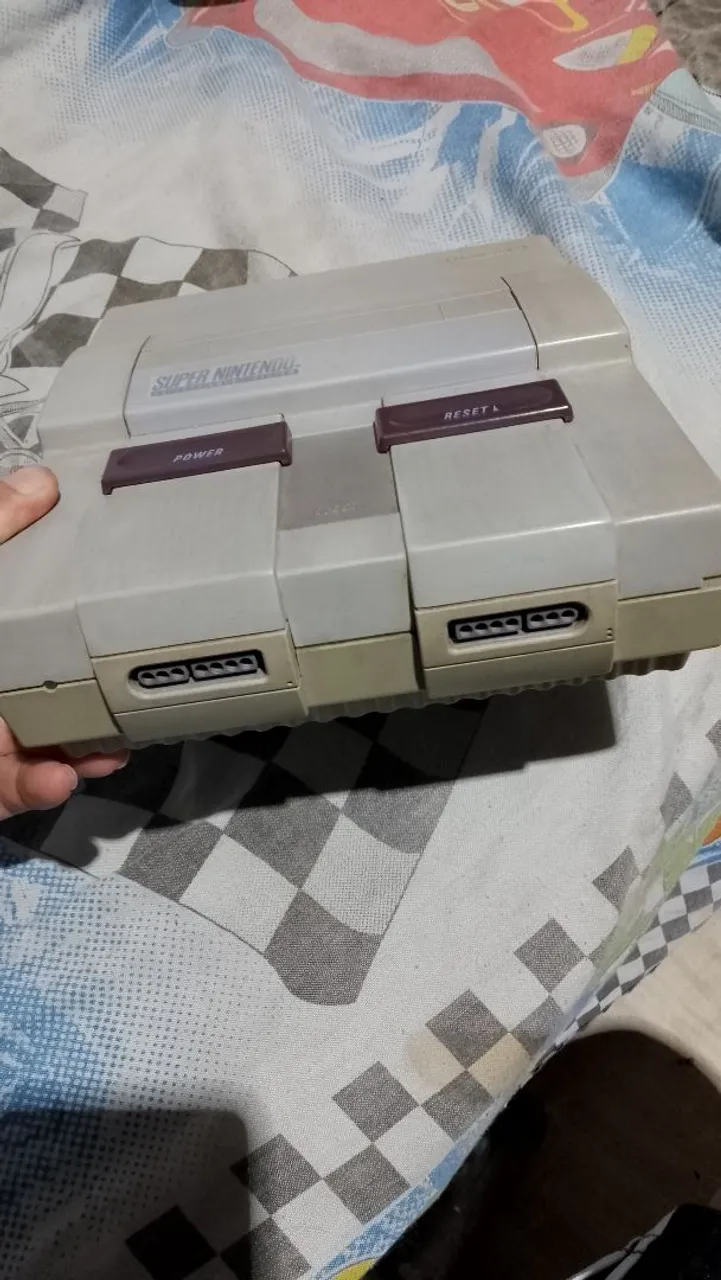 "super nintendo antigo" no Brasil