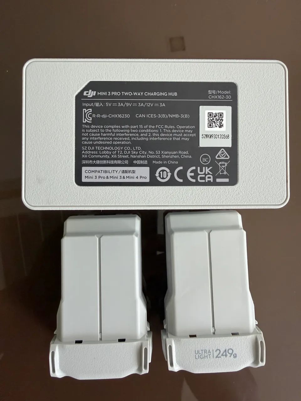 Hub para drone DJI MINI 3/4 PRO e 2 Baterias com aprox. 20 ciclos (1 ...
