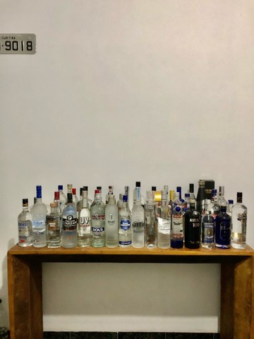 "vodkas importadas" no Brasil