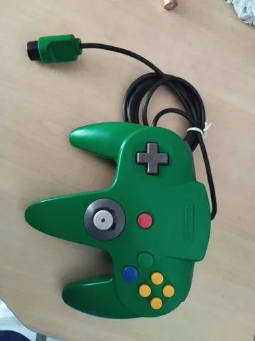 "controle nintendo 64 original" no Brasil