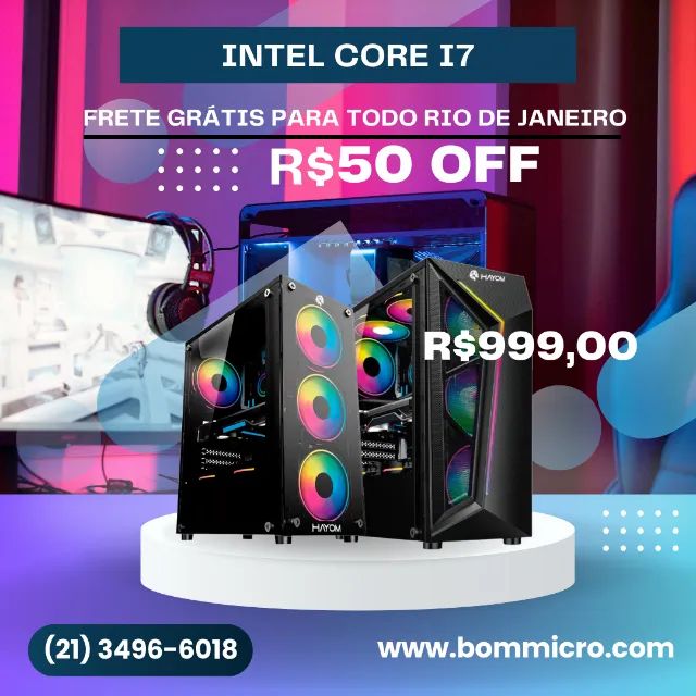 Cpu Pc Gamer i7 diversos modelos para sua casa - Computadores e ...