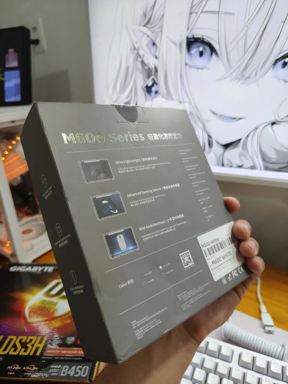 Mouse Deluxe m600 sem fio - Periféricos e Acessórios de Computador ...