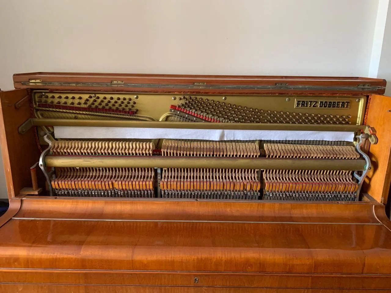 Piano vertical FRITZ-DOBBERT 1963 88 Teclas raríssimo - Instrumentos ...