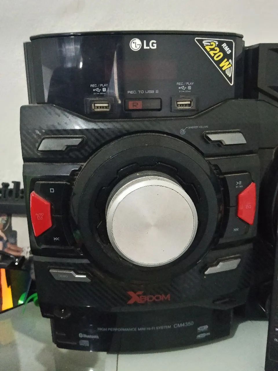 Mini System LG XBOOM CM4350 - Equipamentos e Acessórios de Som ...