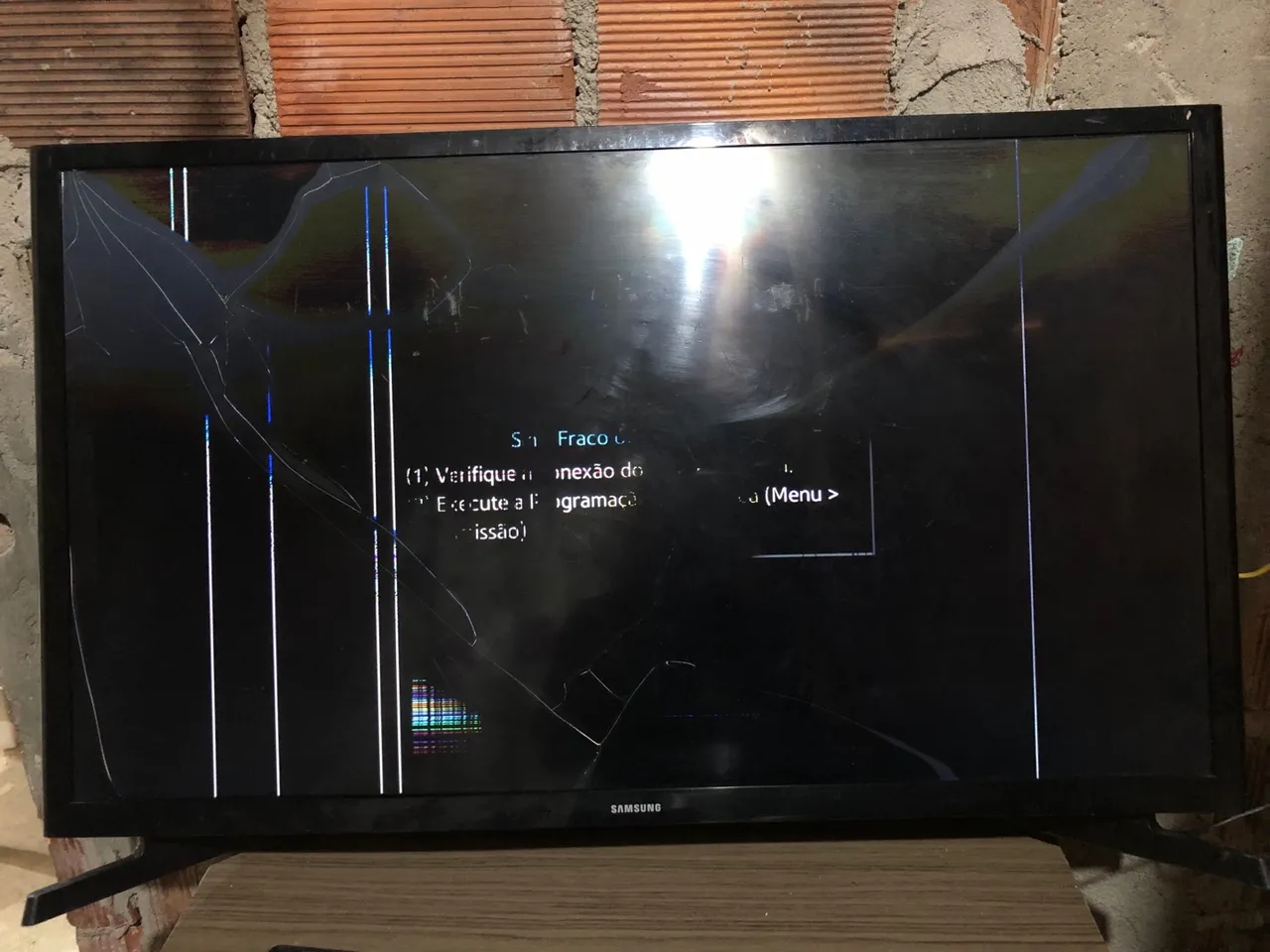 "tela tv samsung 32 un32j4300ag" - TVs no Brasil