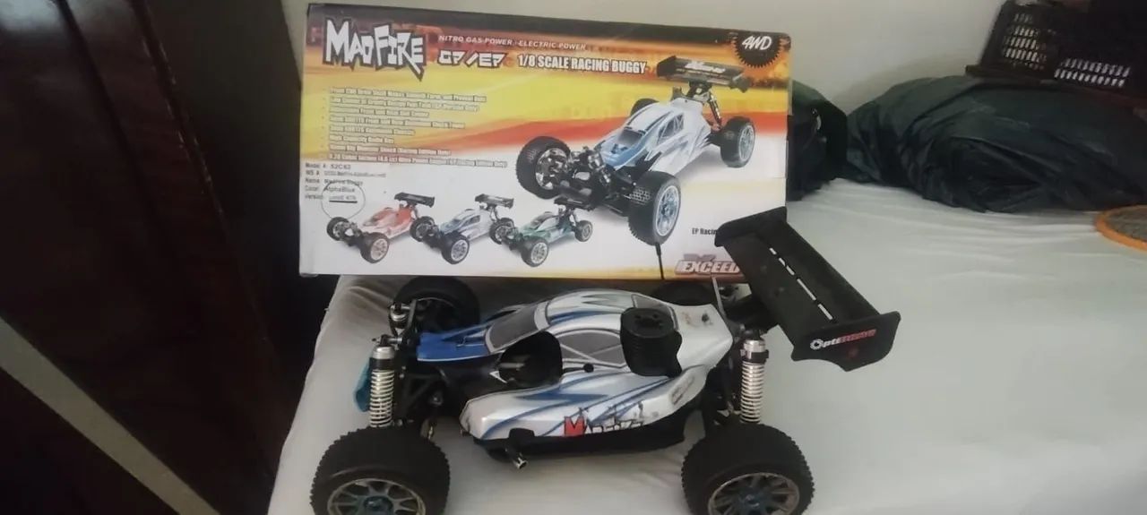 Carro de corrida Madfire GP7ER 1/8 escala - Hobbies e coleções ...