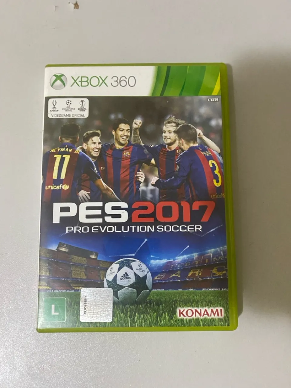"pes 2017 xbox 360 original" - Jogos de Vídeo Game no Brasil