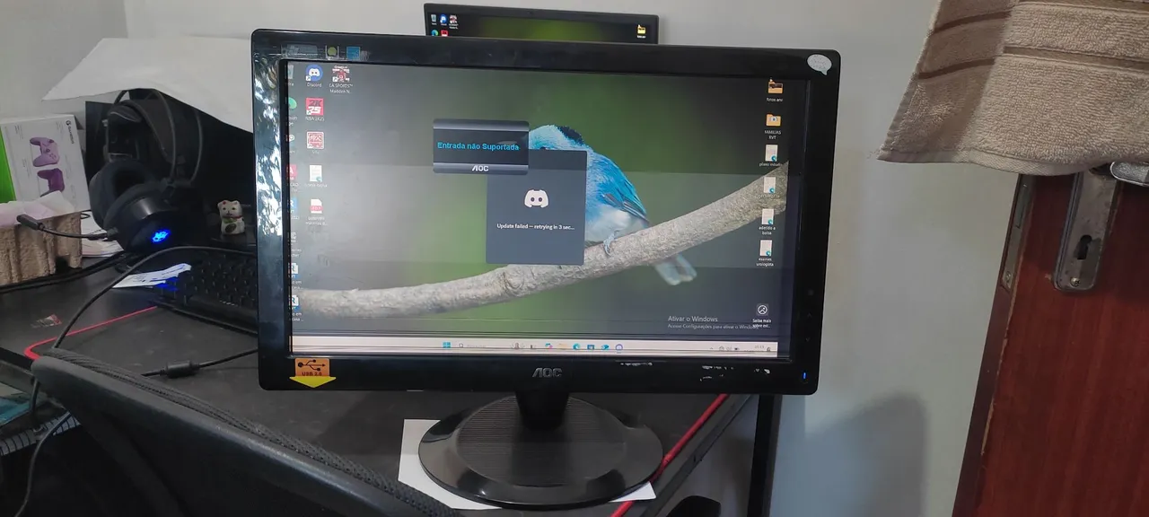 "monitores de 22 polegadas" - Monitores no Brasil