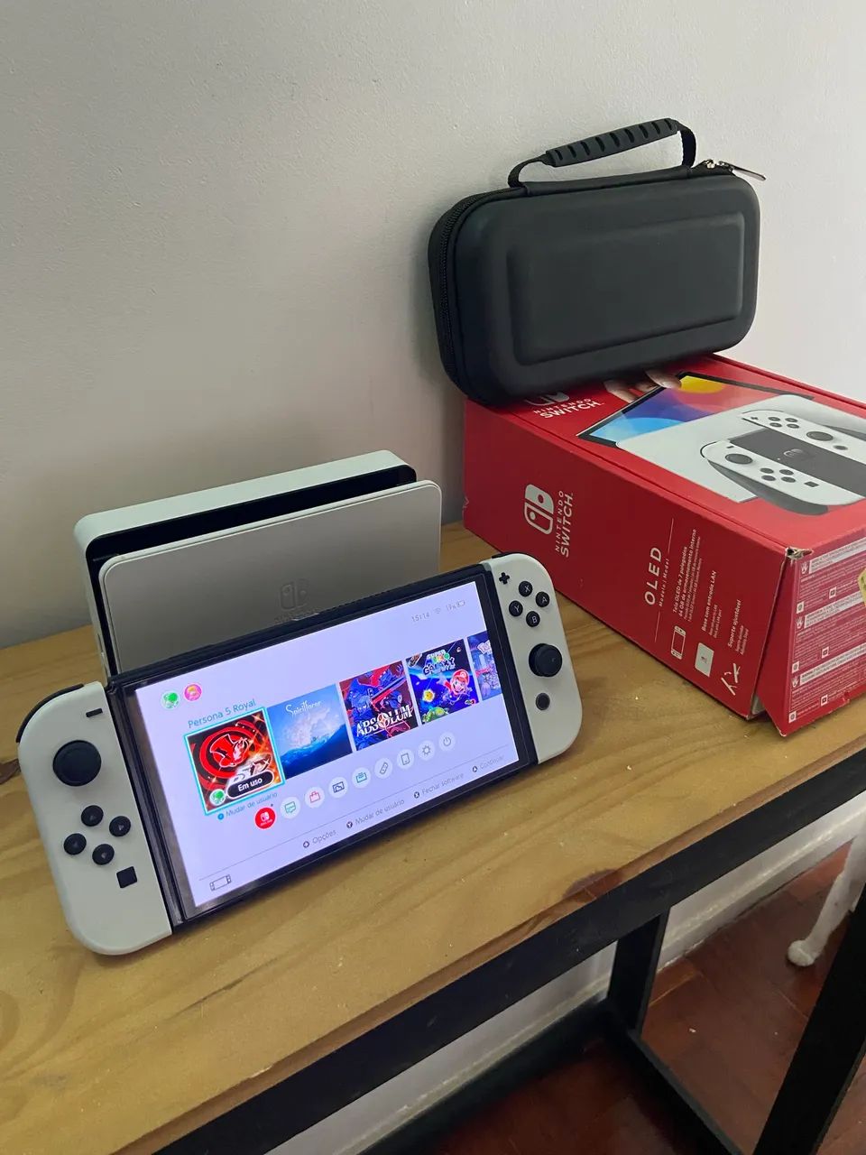 Nintendo Switch Oled desbloqueado - Consoles de Vídeo Game - Freguesia ...