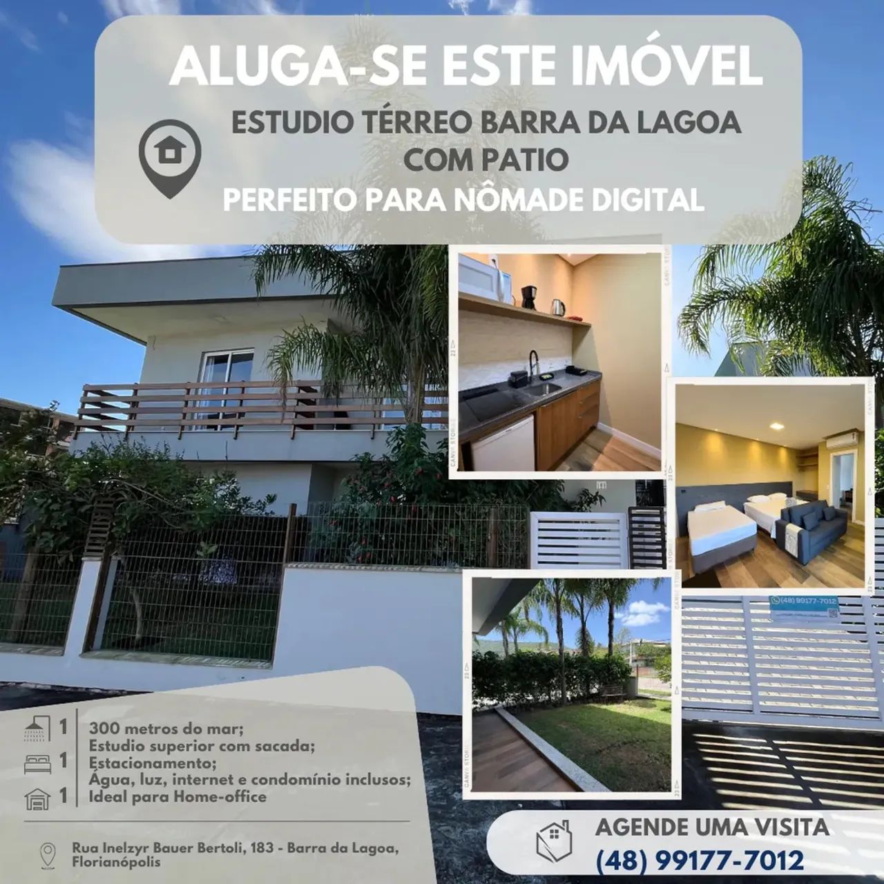 Loft/studio para alugar - Barra da Lagoa, Florianópolis - SC 1424500122 ...
