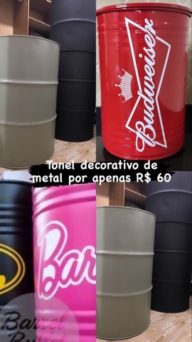 Tonel metalico | +44 anúncios na OLX Brasil