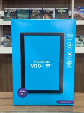 "tablet multilaser m10a" no Brasil