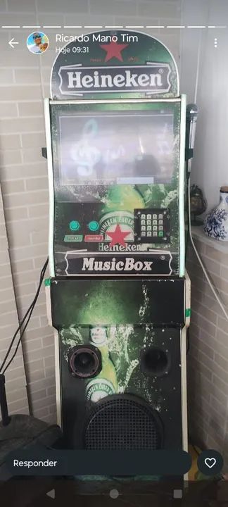 Jukebox Heineken - Music Box - Aparelhos de Som - Rio Comprido, Rio de ...