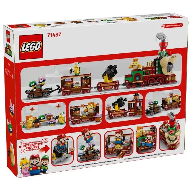 Lego Super Mario Trem Expresso do Bowser | Até 24x no Cartão, Parcele ...