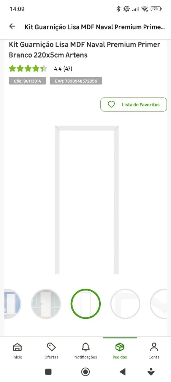 "alisar de porta" no Brasil