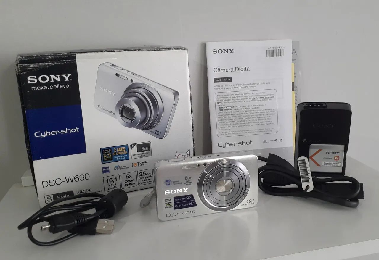 Camera digital Sony Cyber-shot DSC W630 - 16.1MP (ULTIMA UNIDADE ...