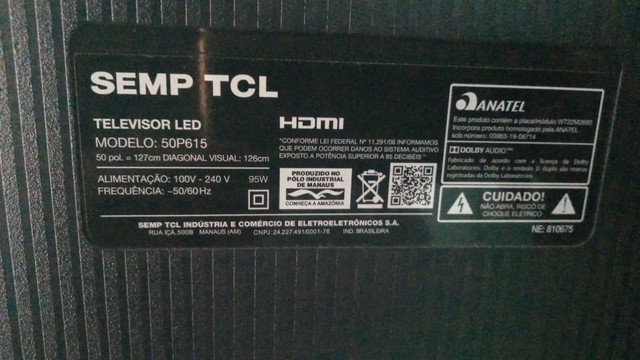 Tv tcl 50 polegadas 4k | +237 anúncios na OLX Brasil