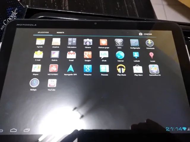 "tablet da motorola" no Brasil
